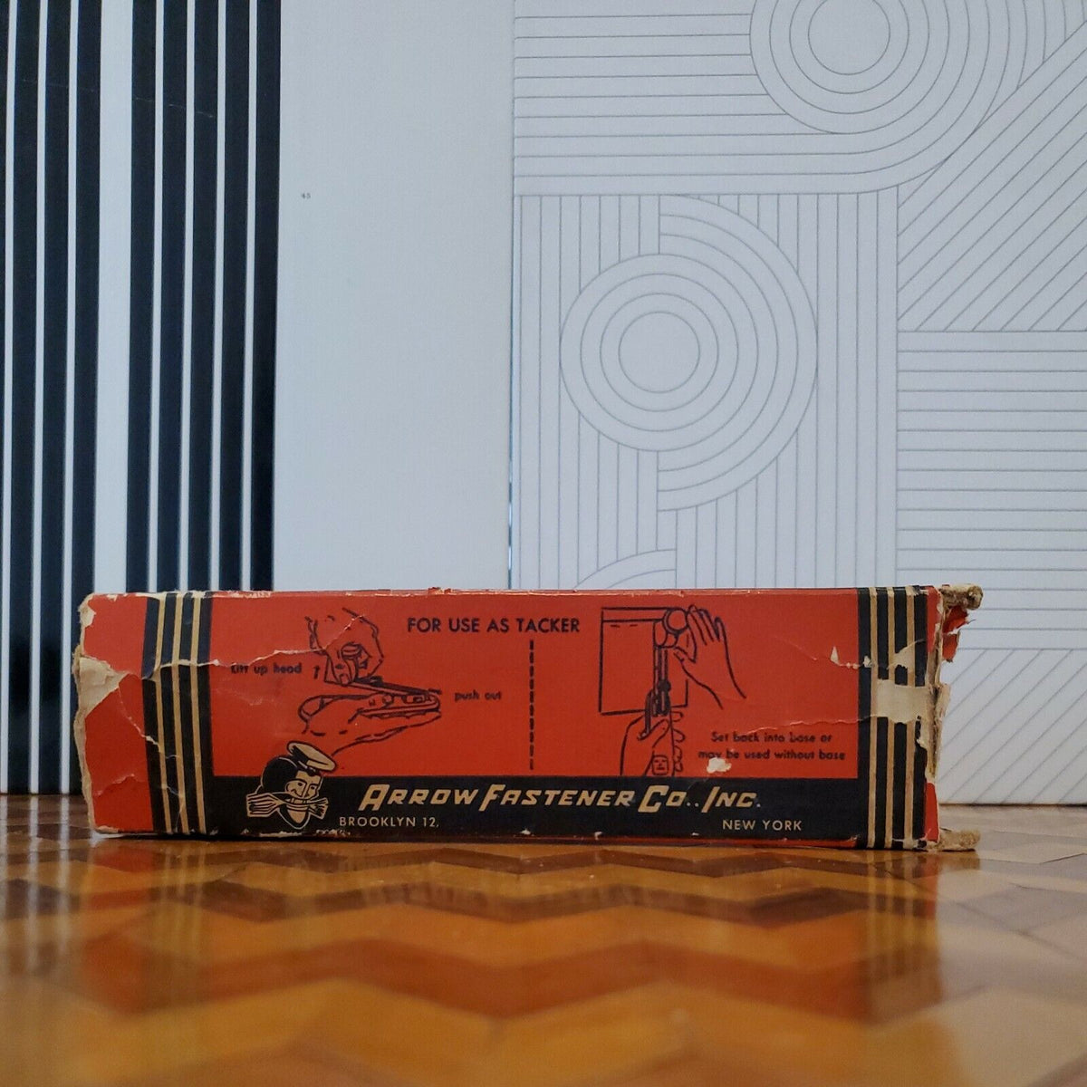 Vintage Stapler Arrow 203 "Precision Locked Stapling Machine" Stapler ...