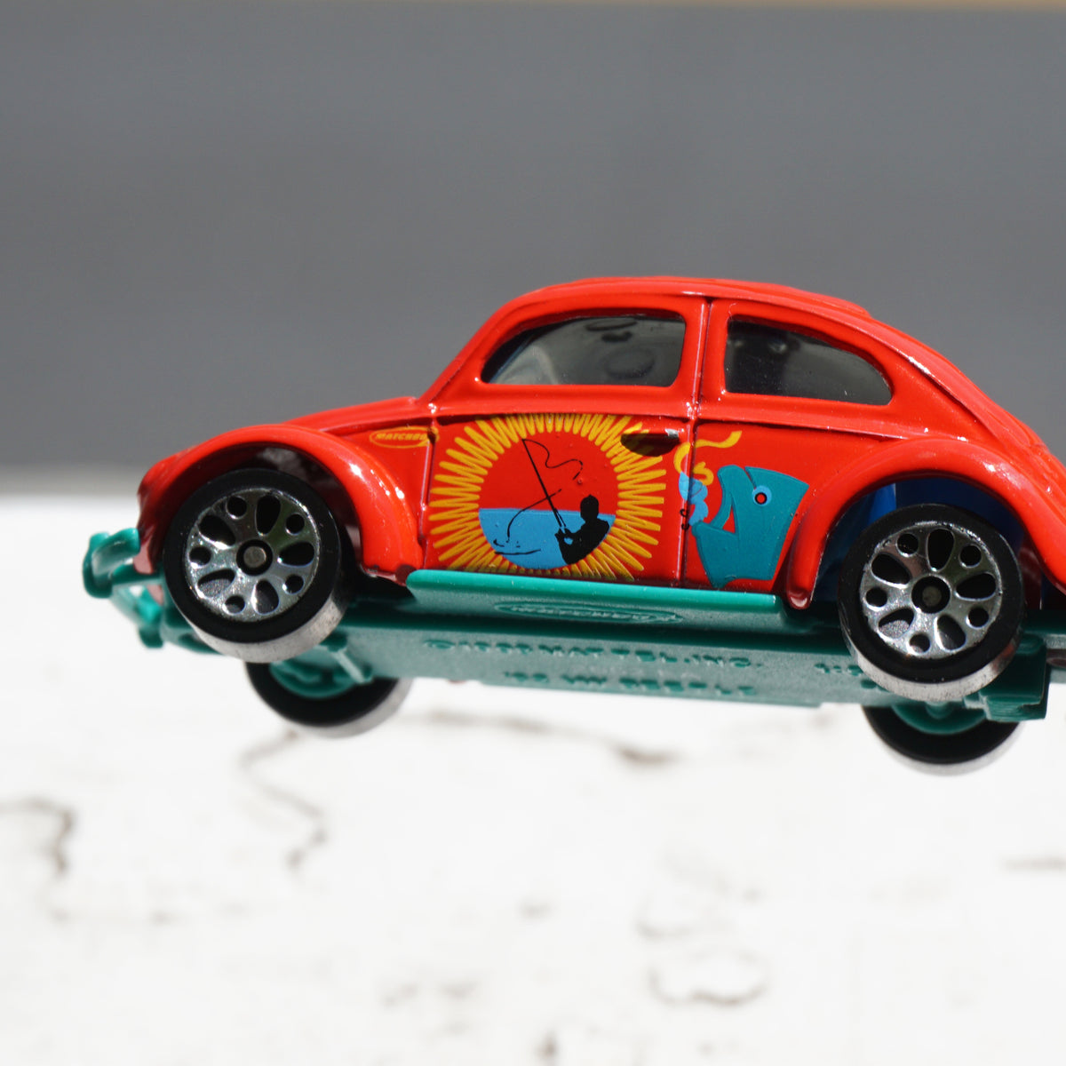 1998 Vintage Diecast MATCHBOX '62 VW Volkswagen Red Beetle Toy Car. Ma ...
