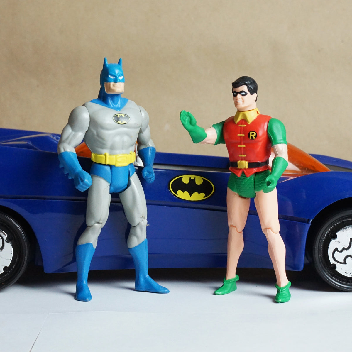 1984 Vintage DC COMICS Super Powers Collection Batmobile with Batman a ...