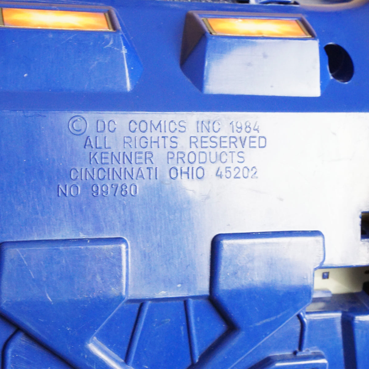 1984 Vintage DC COMICS Super Powers Collection Batmobile with Batman a ...