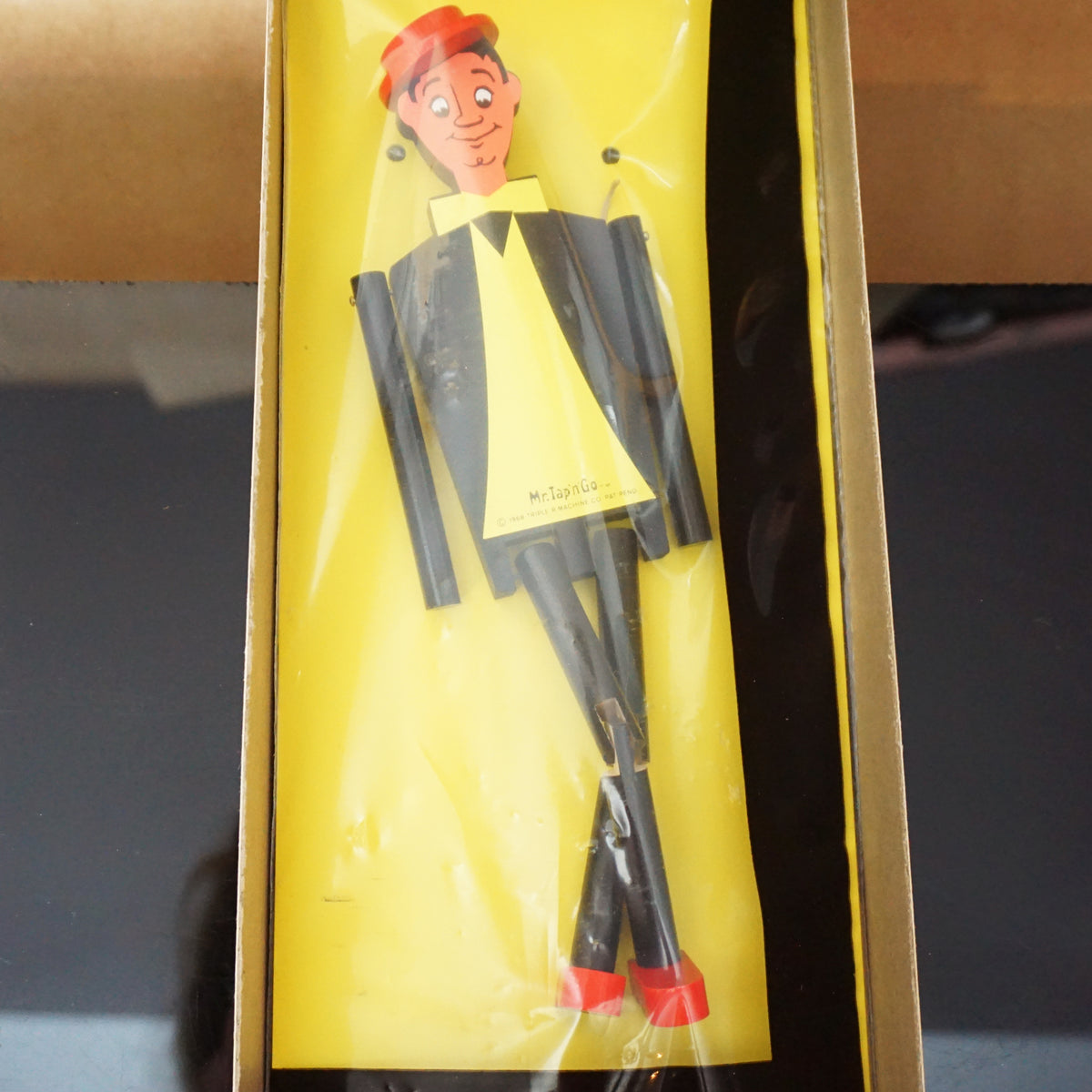 1968 Vintage Triple R Machine MR. TAP 'N' GO 9" Jig Doll Puppet Toy ...