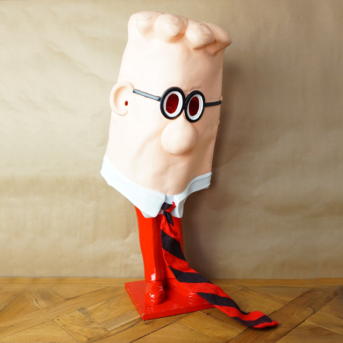 1990s Vintage DILBERT Halloween/ Purim Costume Rubber Mask ...