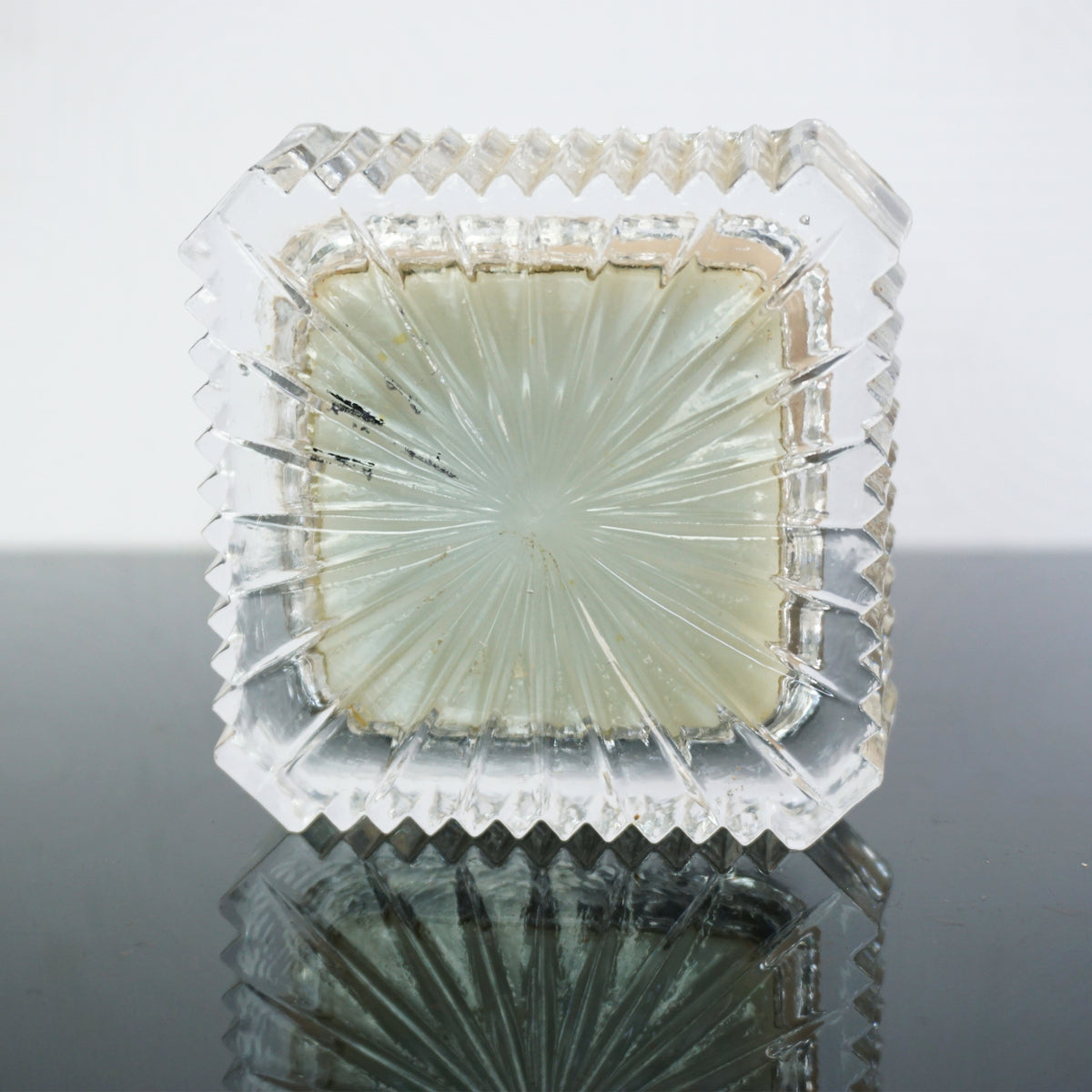 Vintage QUARTZ Crystal Frame and Backing Desktop SHONTEK Clock ...