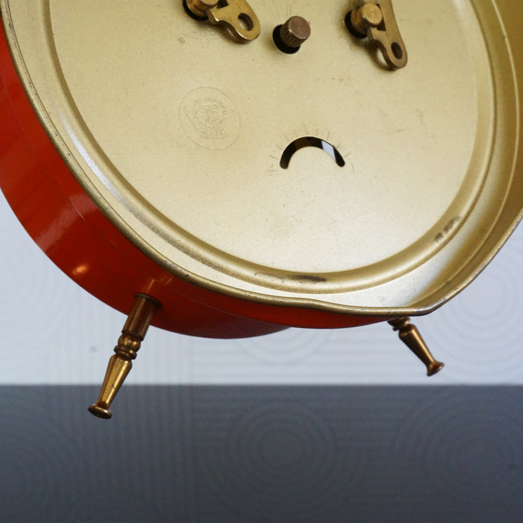 1960s Vintage JERGER "Busy Boy" Wind-up Alarm Clock. Made in West Germ ...