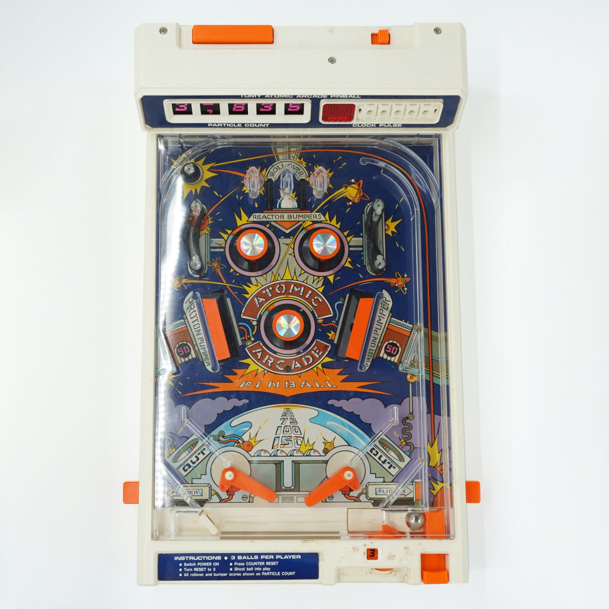 1979 Tomy Atomic Arcade Pinball Arcade Game – Sustainable Deco, Inc.