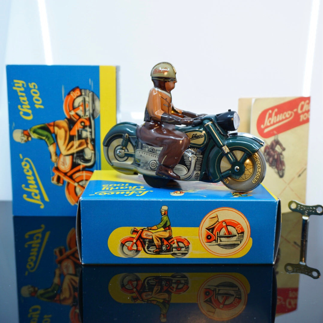 Tin Litho SCHUCO Motorcycle "Charly 1005". Limited Edition ...