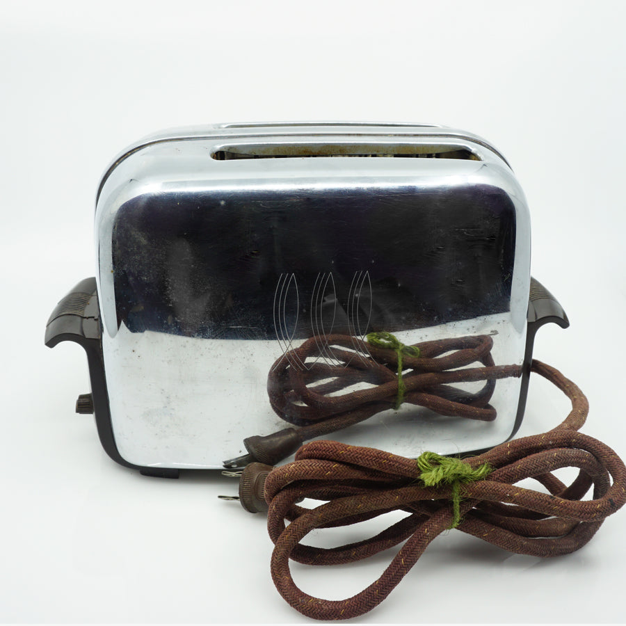 Art Deco c. 1950s TOASTMASTER 2-Slice Toaster Model 1B14. Made in USA ...