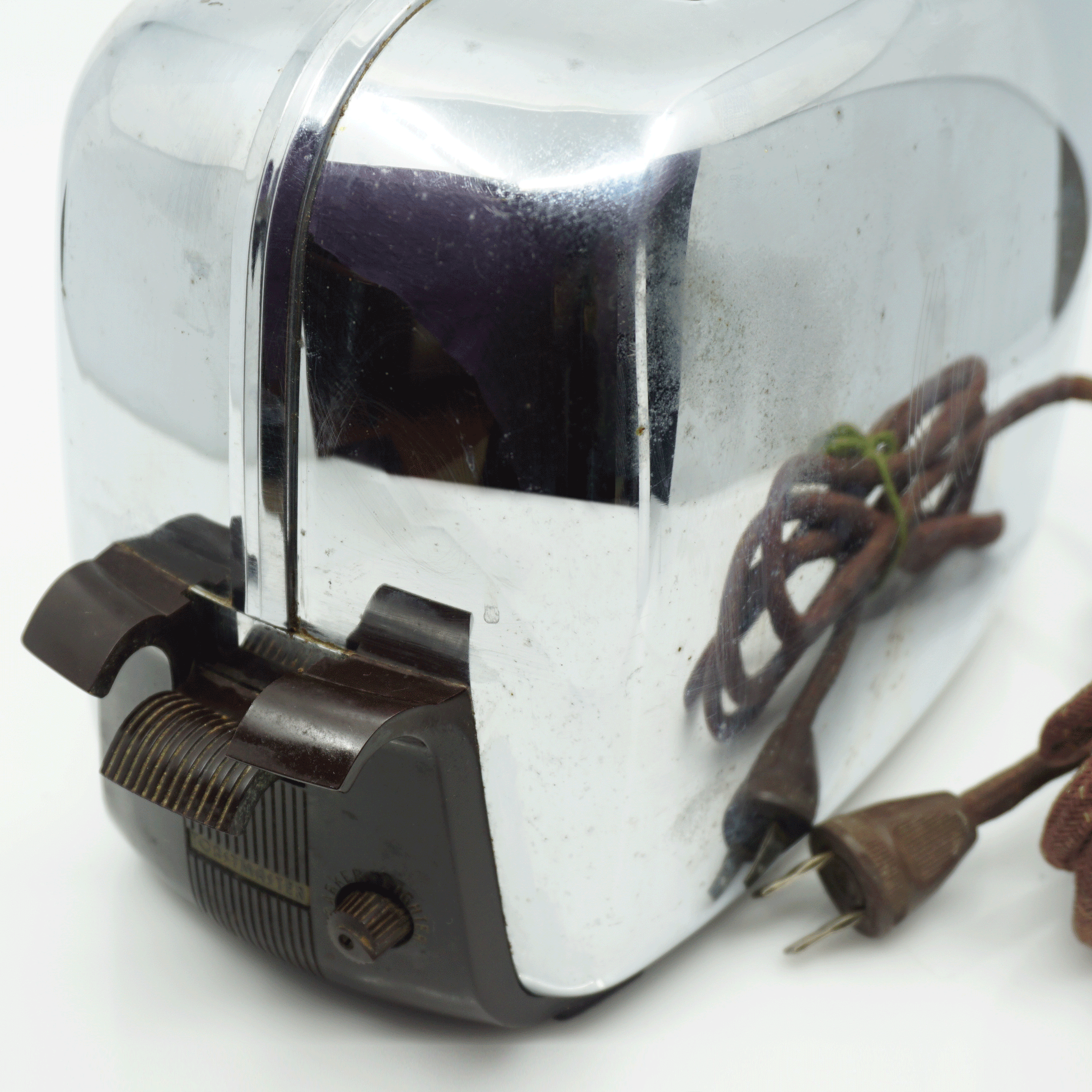 Art Deco c. 1950s TOASTMASTER 2-Slice Toaster Model 1B14. Made in USA ...