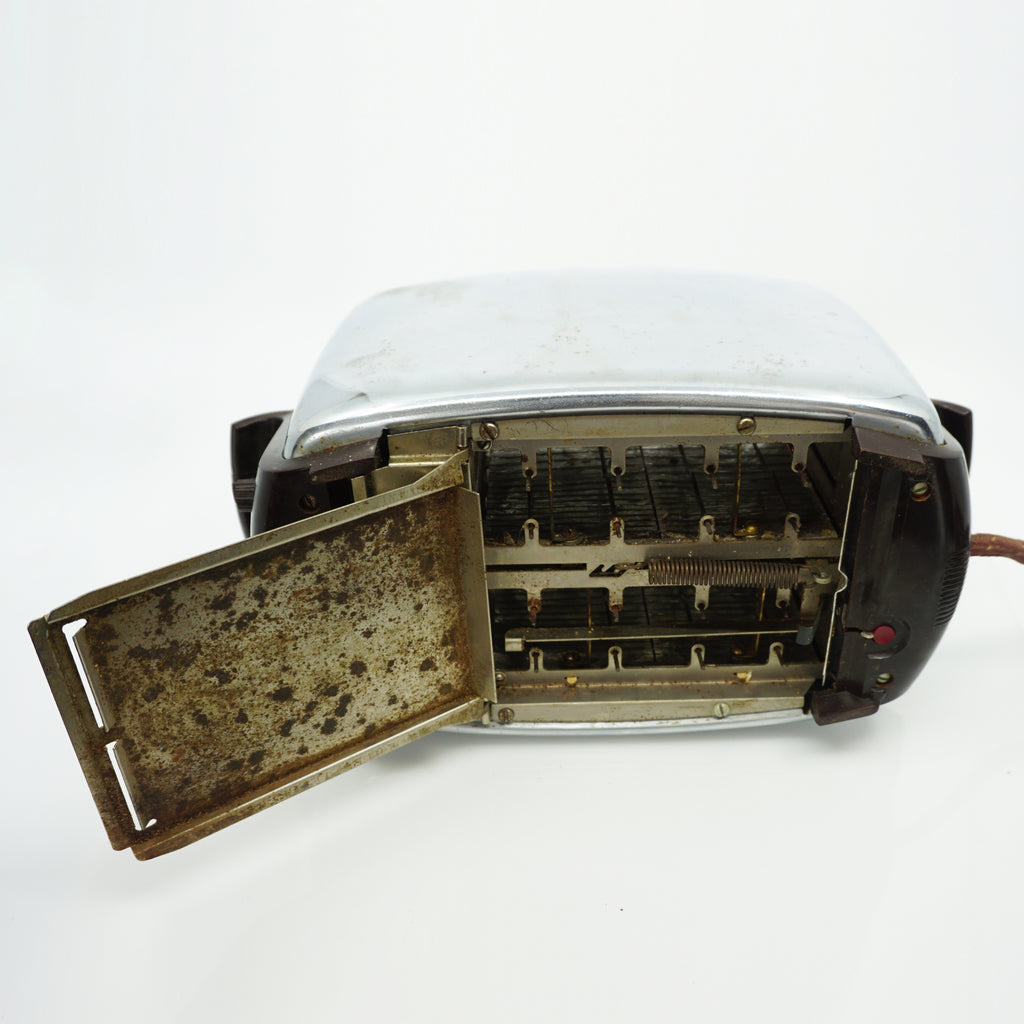 Art Deco c. 1950s TOASTMASTER 2-Slice Toaster Model 1B14. Made in USA ...
