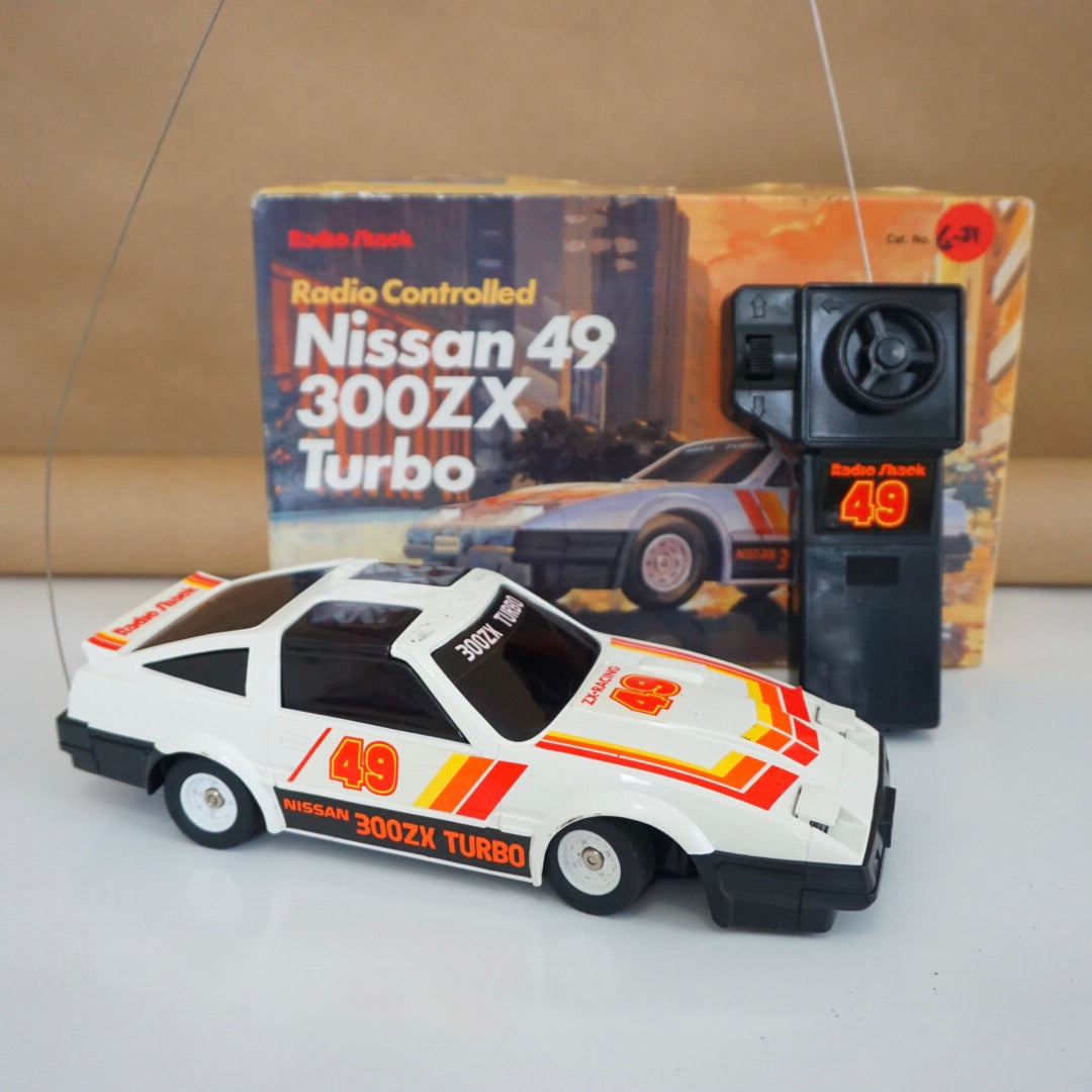 1980s Nissan 49 300ZX Turbo RC Car for Radio Shack. Radio Controlled ...